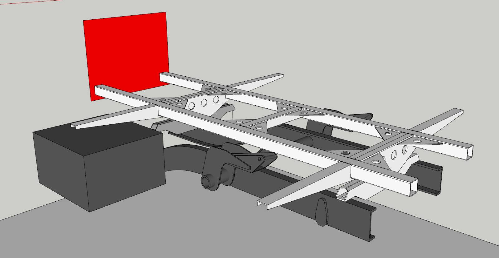 Subframe design – Blue Beast Mog